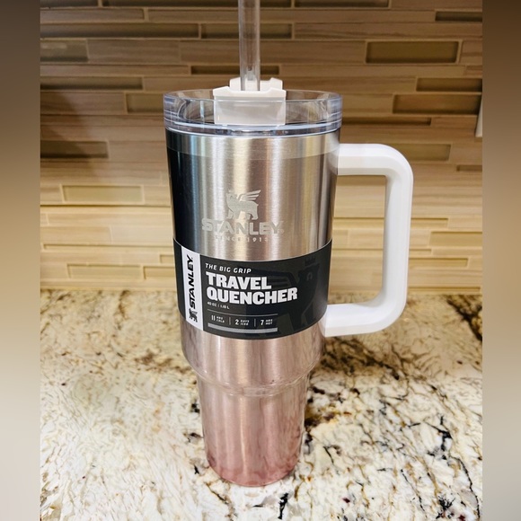 Stanley | Dining | Stanley 4 Oz Travel Quencher Tumbler Champagne Ombr ...